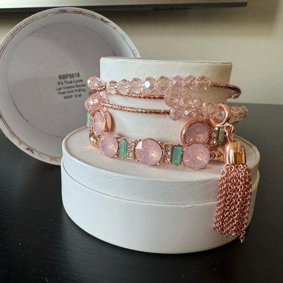 Bomb Party | Jewelry | Bomb Party Its True Love Stack | Poshmark